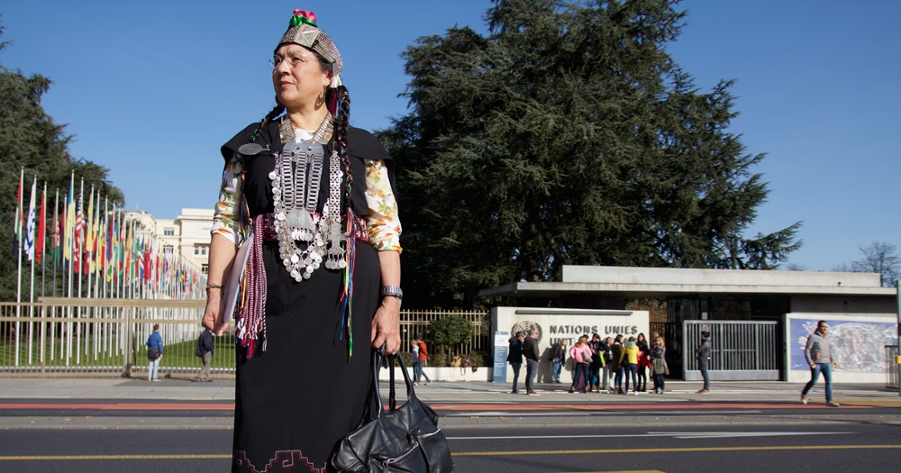 Siglo XXI: LA REPRÉSENTANTE MAPUCHE AUPRÈS DE L’ONU OBTIENT UN SURSIS