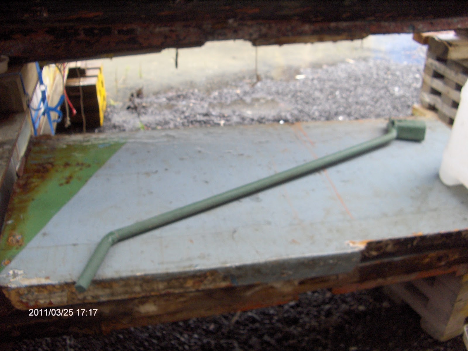 Mason Bay: EMERGENCY TILLER