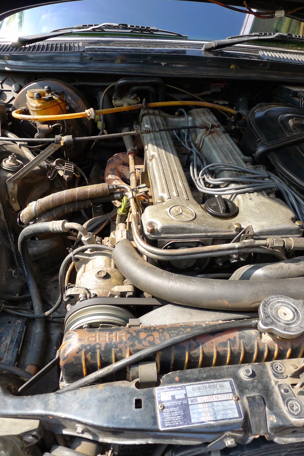 Purpose of Life: Mercedes Benz W123 280E 1986 restoration