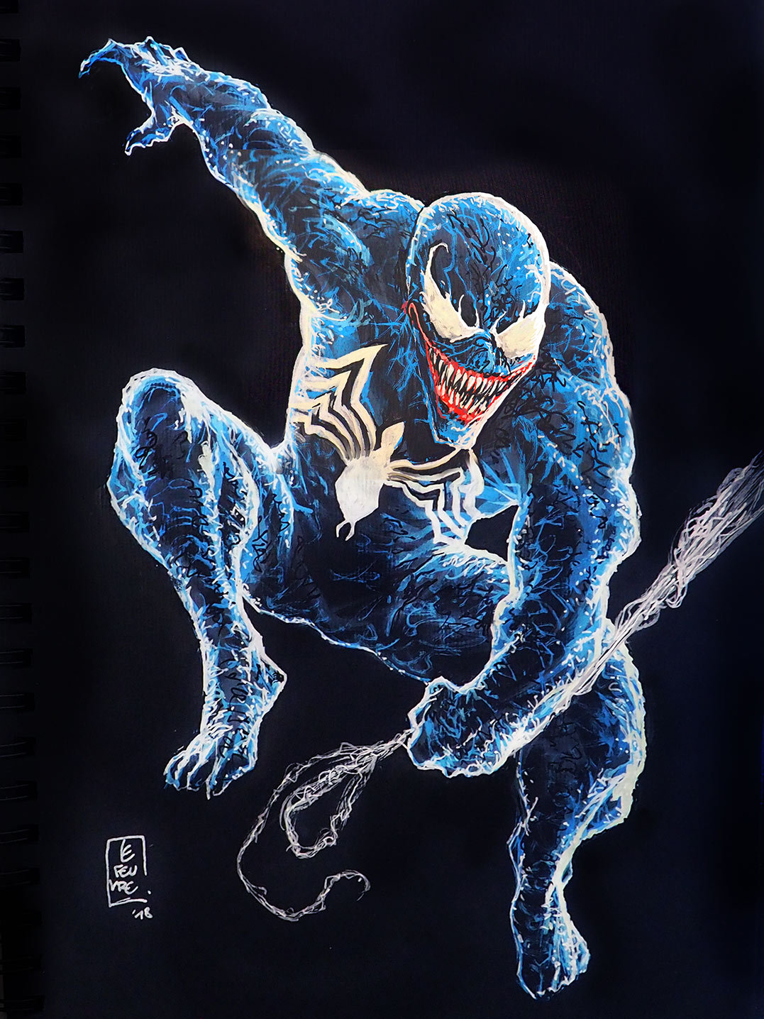 Laurent Lefeuvre Bande Dessinée et Comics : Commission : VENOM