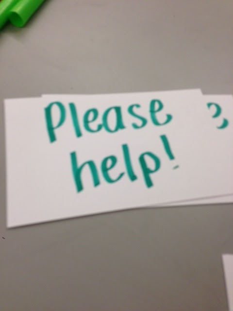 Buffalo ESL: Help Me! Signs