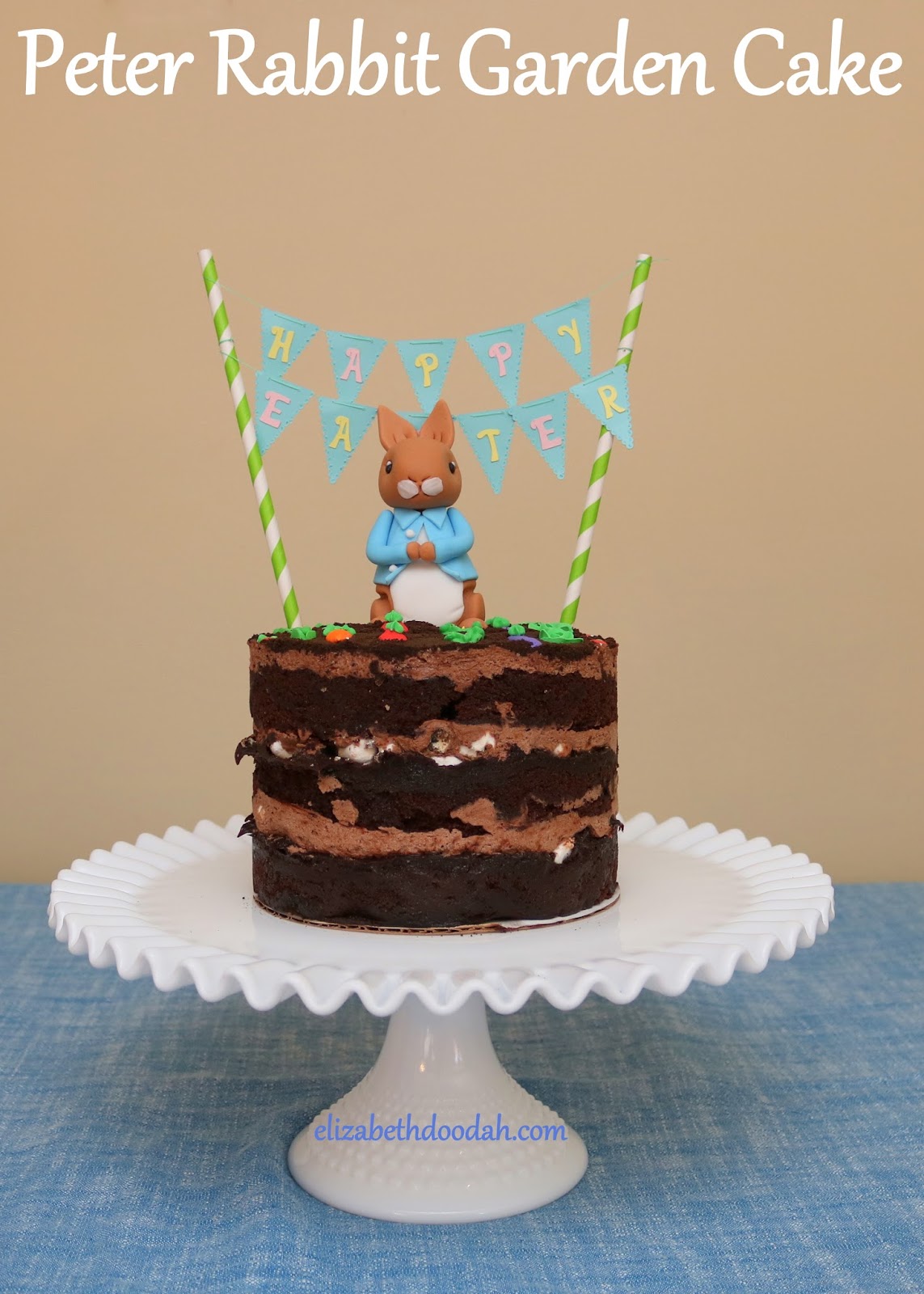 Here Comes The Fun: Peter Rabbit Garden Cake
