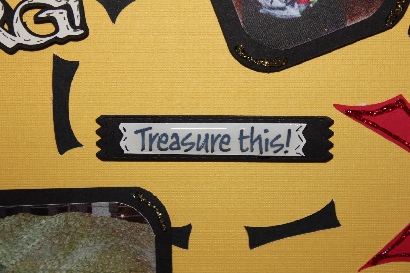 Crafting With Nana: Pirate Scrapbook Layout