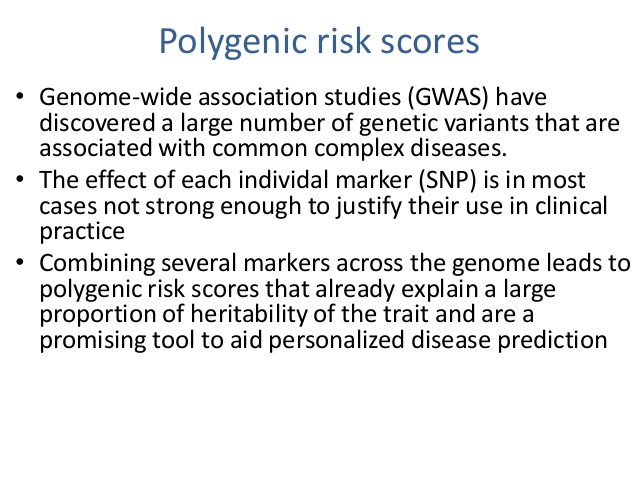 EXAMS AND ME : Polygenic Score