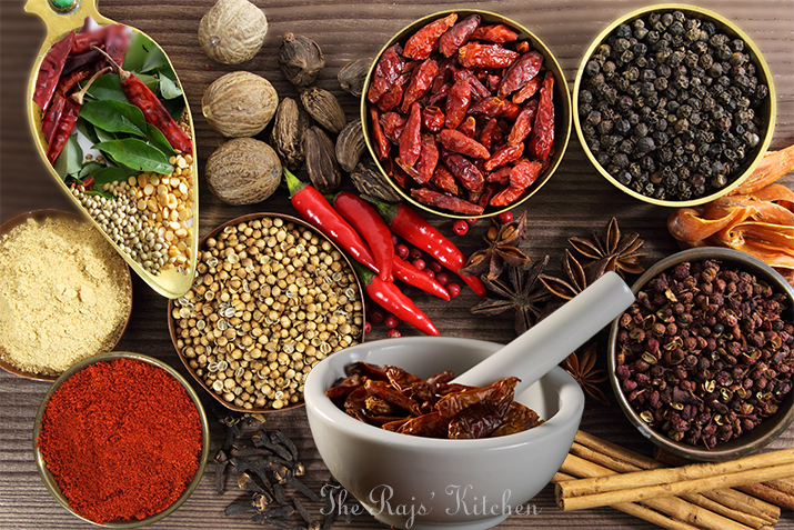 The Rajs' Kitchen: Podi varieties