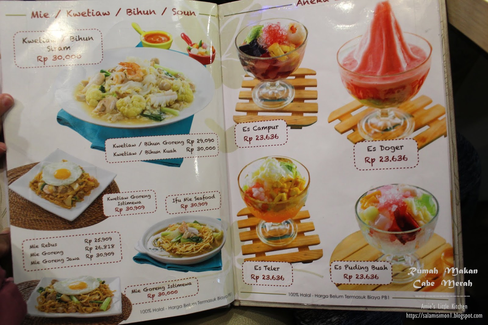 Rumah Makan Cabe Merah - Amie's Little Kitchen