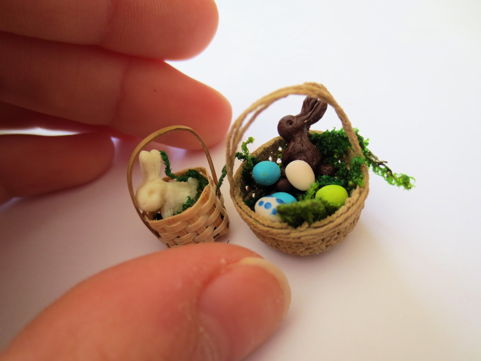 ES: Miniature Easter Baskets