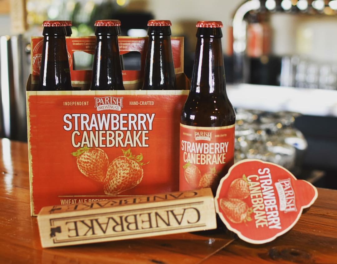 Bite and Booze: Beers with Chuck: Parish Brewing's Strawberry Canebrake