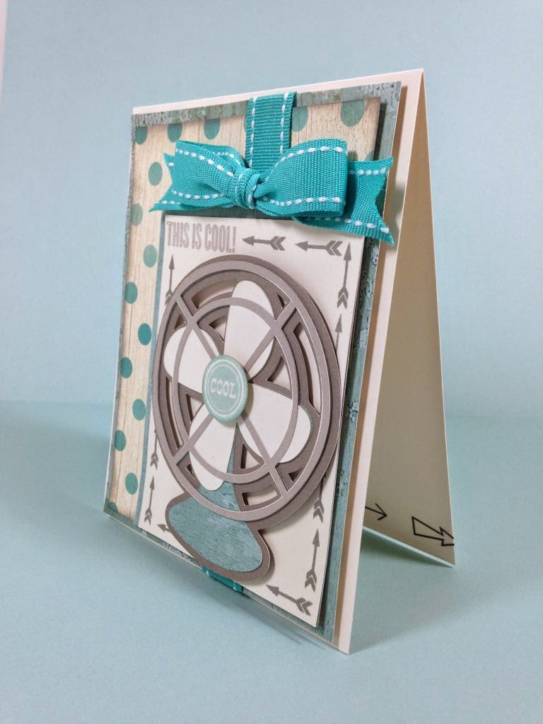 Courtney Lane Designs: Cricut Cool Fan card