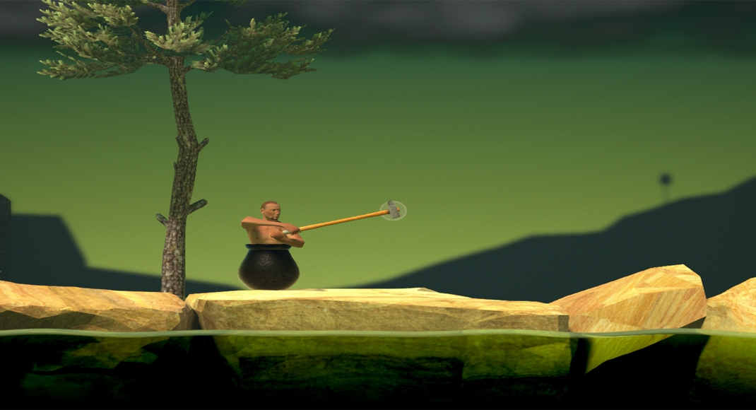 Getting Over It with Bennett Foddy - Dirakion Games