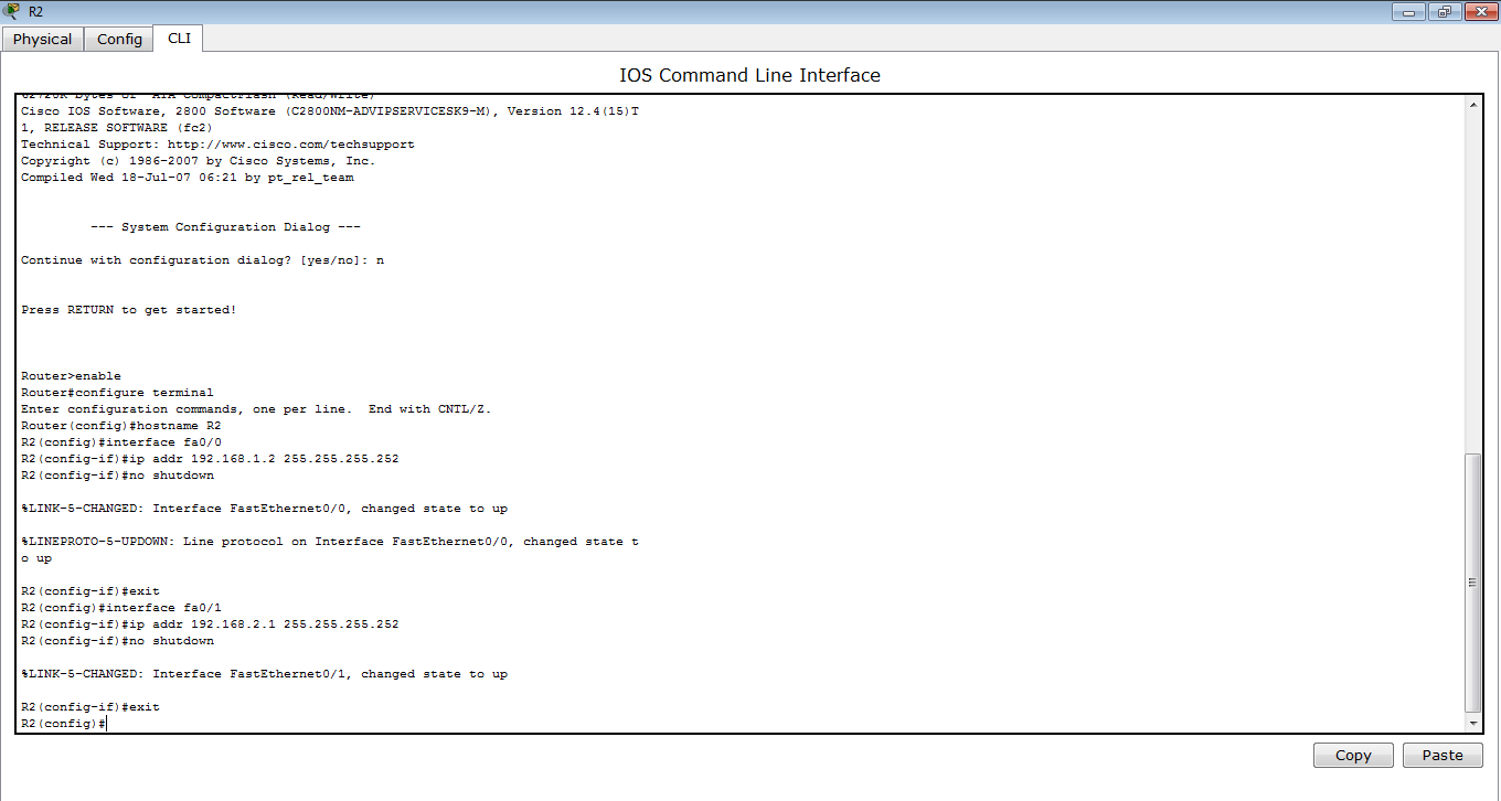 CARA KONFIGURASI STATIC ROUTING MENGGUNAKAN 3 ROUTER | Network Computer ...