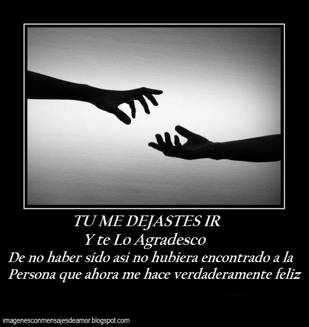 TU ME DEJASTES IR Y te Lo Agradesco | titulo blog