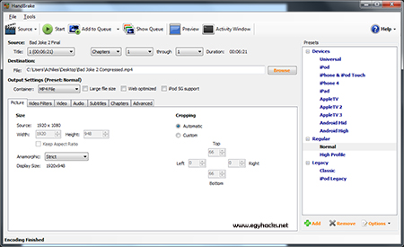 codeables | free code's: Compress HD Videos Without Losing Quality