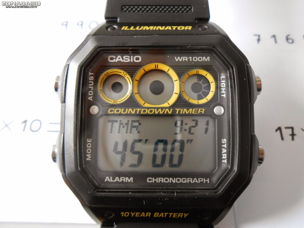 Zona Casio: Prueba: Casio AE-1300. Echa cuentas