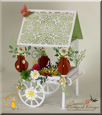Flower Cart - Cheery Lynn Designs Inspiration Blog