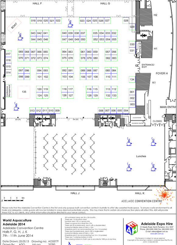The Aquaculturists: 15/04/14: World Aquaculture Adelaide 2014 - Visit ...