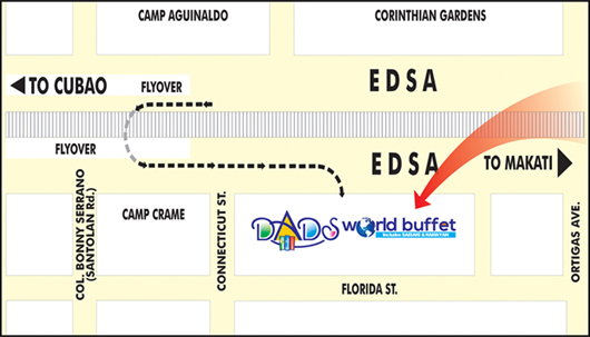 Events Location in the Philippines: DAD's Buffet EDSA