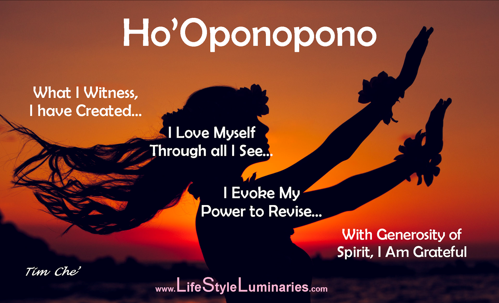 LifeStyleLuminaries.com: Ho'Oponopono