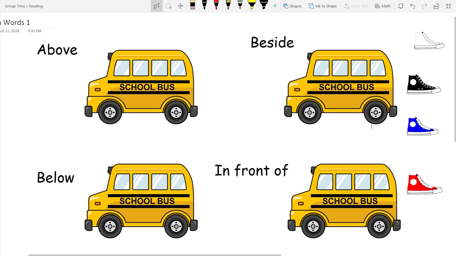 Room 20 Awesome Practice Position Words In OneNote room-20-awesome-practice-position-words-in-onenote