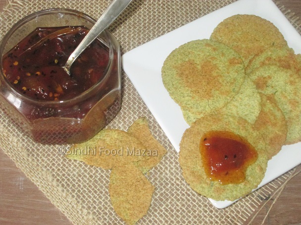 Sindhi Food Mazaa: TAMATE JI MITHI KHATAIRN / SWEET TOMATO PICKLE