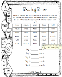 FIRST GRADE MON-STARS: Reading Street Unit 4