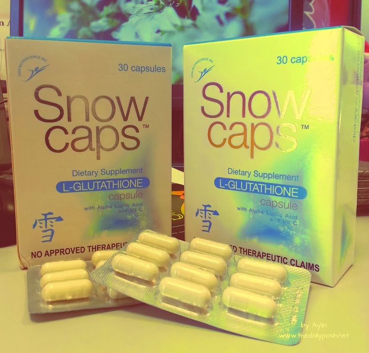 Snow Caps Dietary Supplement L-Glutathione - The Daily Posh | A ...
