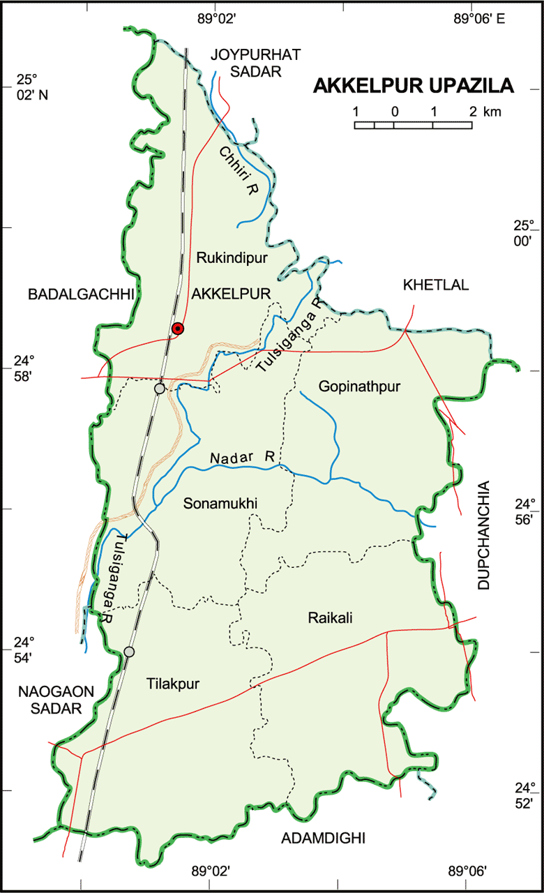Mouza & Land Use Maps of Akkelpur Upazila, Joypurhat, Bangladesh ...