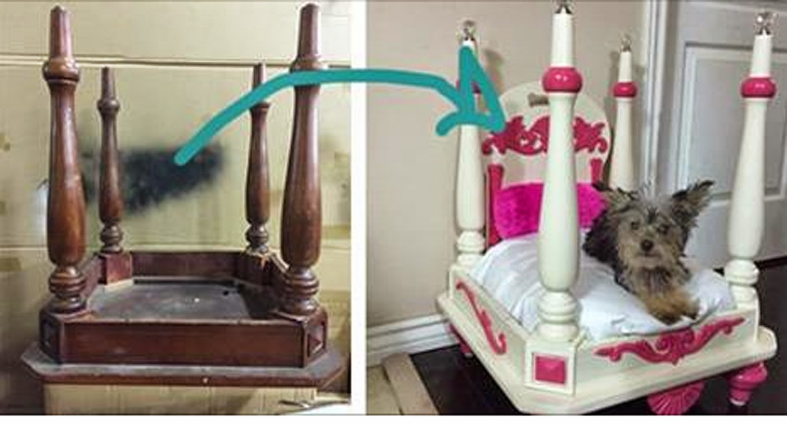 She Flipped A Table Up Side Down.What She Ended Up With is Beyond ...