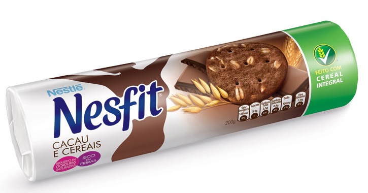 Momentos de Moda e Beleza: Biscoito NESFIT Cacau e Cereais - DICA