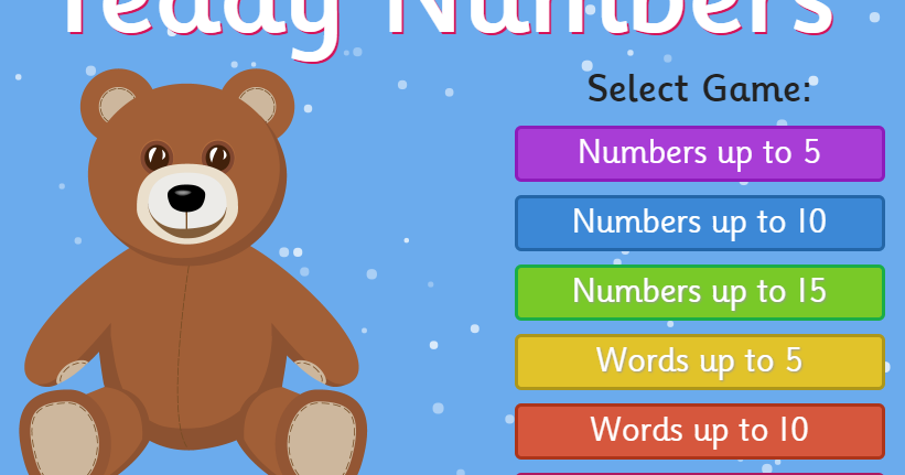 HELLO TEACHER!: COUNTING AND ORDERING NUMBERS GAMES