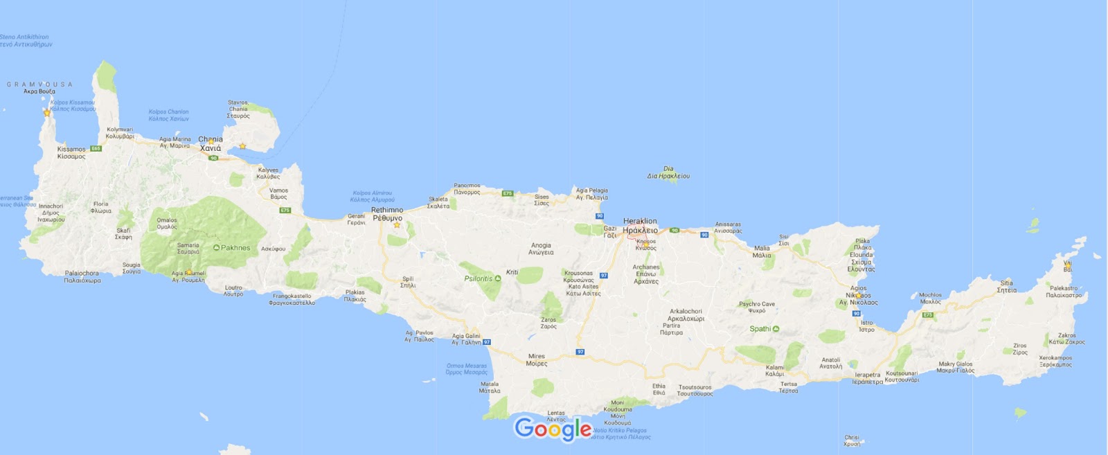 Planning a trip to Crete: Step 1 - The Itinerary