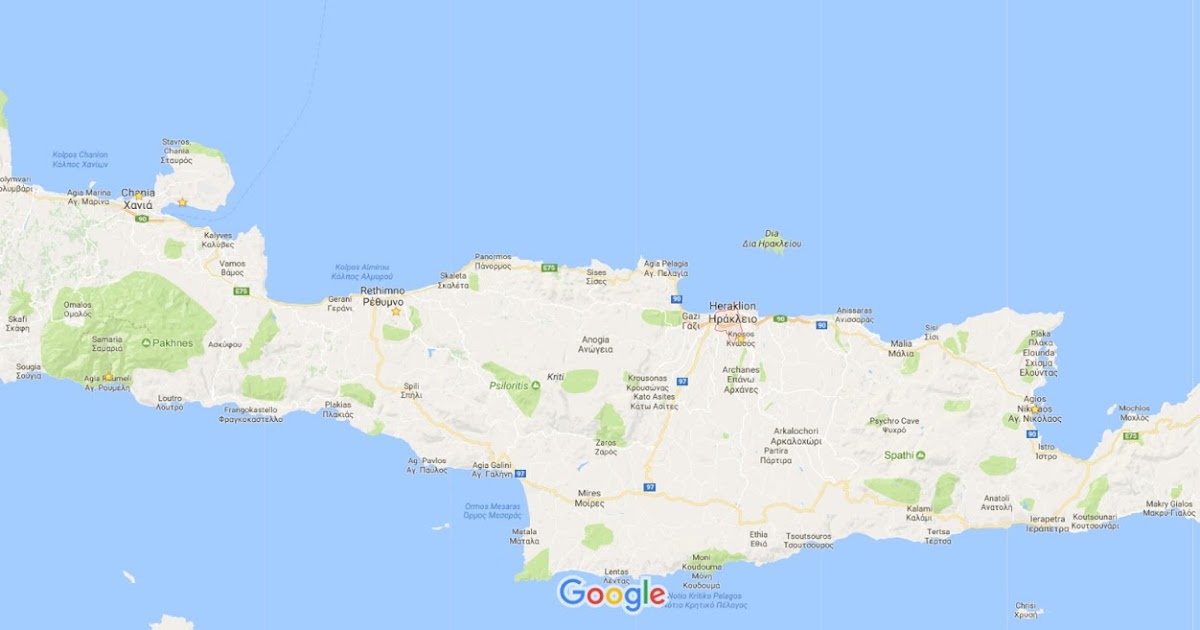 Planning a trip to Crete: Step 1 - The Itinerary