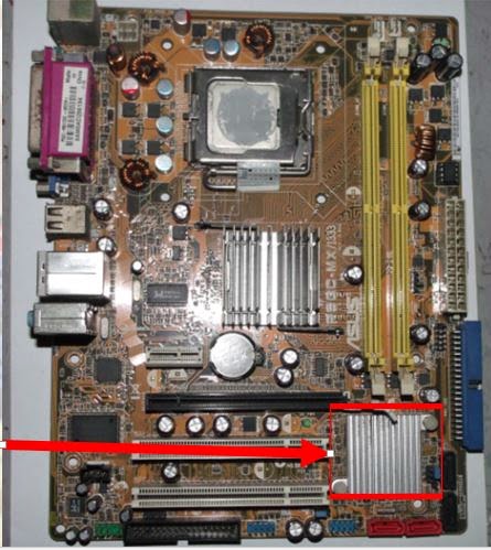 Sir Sherwin's Computer Tutorial: PARTS OF A MOTHERBOARD