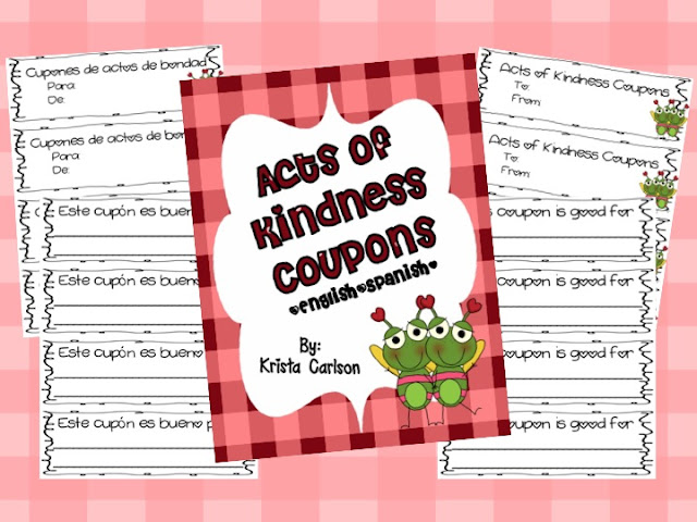 The Second Grade Superkids: Acts of Kindness Coupons