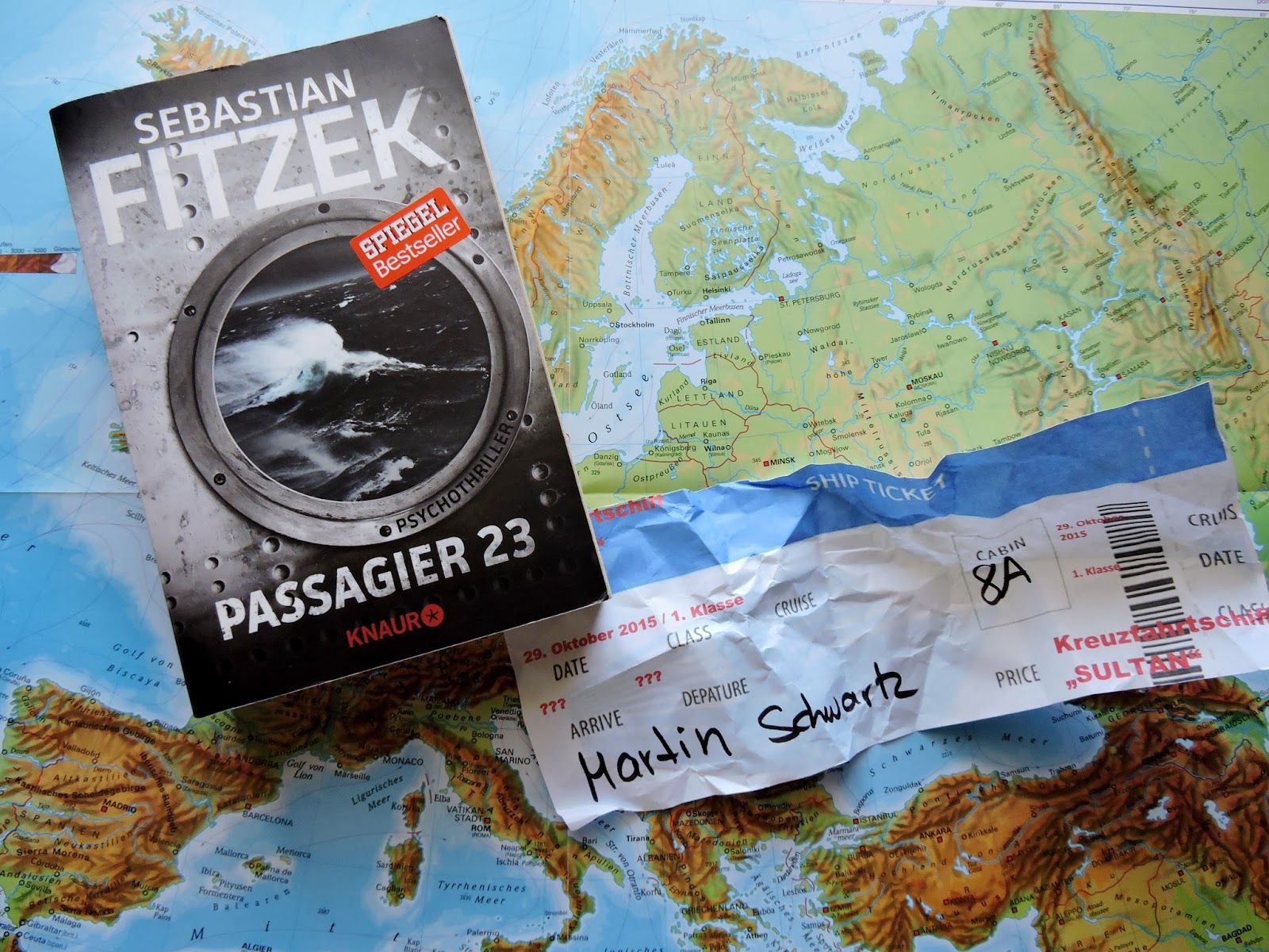 printbalance: Buchrezension: Passagier 23 von Sebastian Fitzek