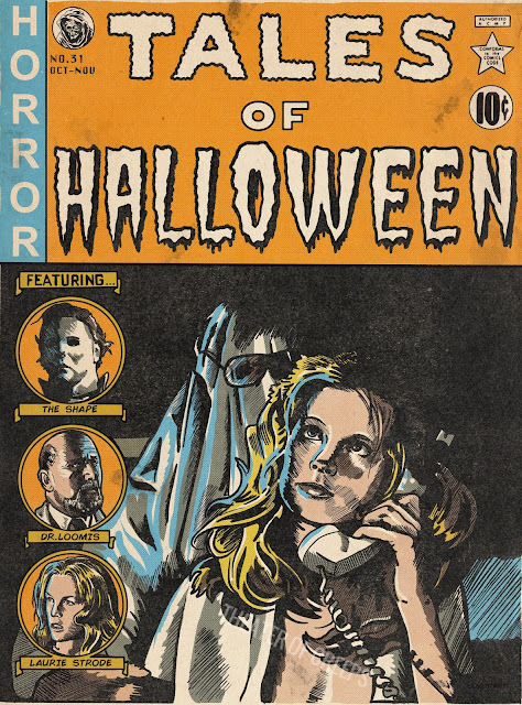 thehorrorsofhalloween: EC COMICS Style Artwork of HORROR MOVIES Part 2