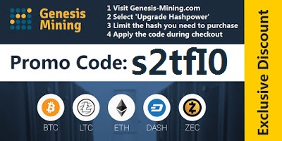 Genesis Mining promo code s2tfI0: Genesis-Mining promo code Exclusive Discount!
