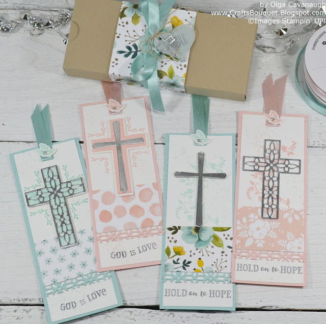 Crafts Bouquet: Stampin'UP! Hold on to Hope Bookmark Set and Box
