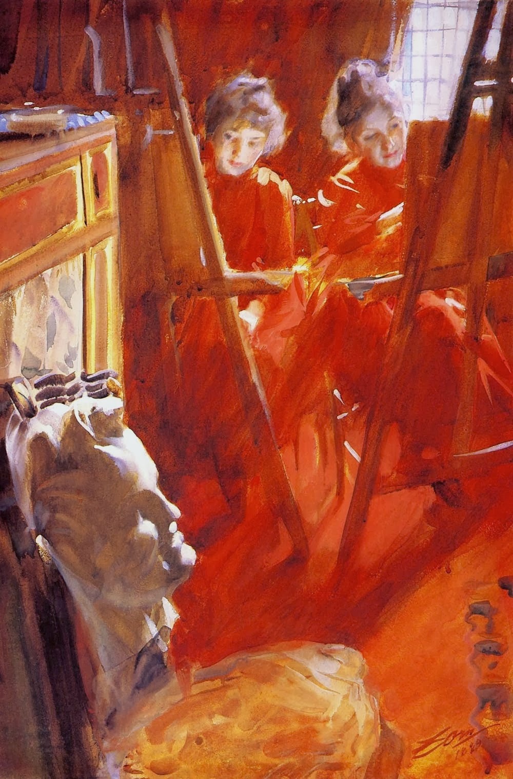Illuminaries: Anders Leonard Zorn- Watercolors