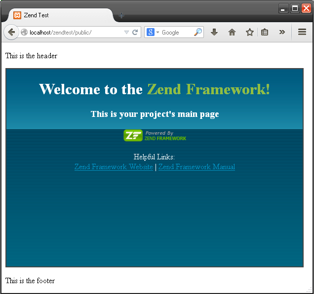 Zend Framework From Scratch Part Ii Mvc And Creating Zend Project