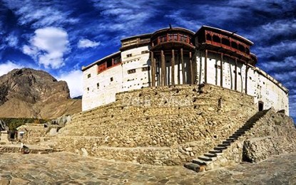 Baltit Fort a historical place in Hunza valley Gilgit Baltistan ...