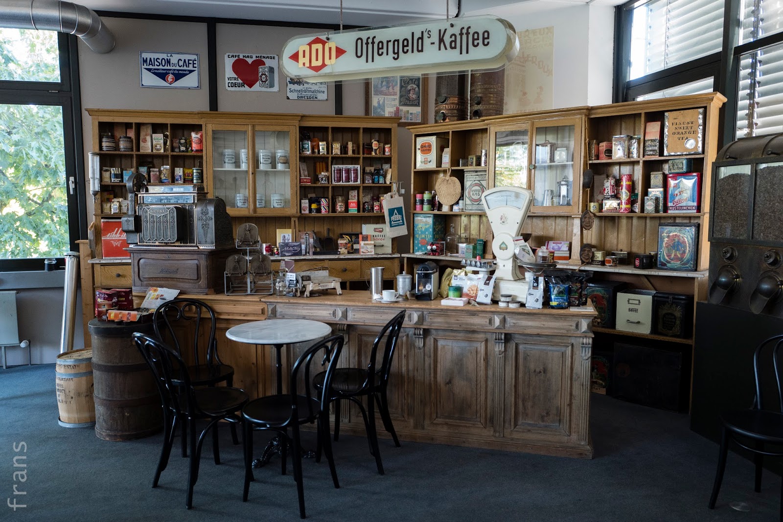 Probat factory collection and tour