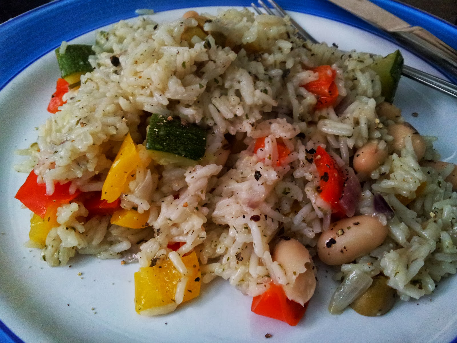 Vegetarian Food FTW: Mediterranean Vegetable Rice with Cannellini ...