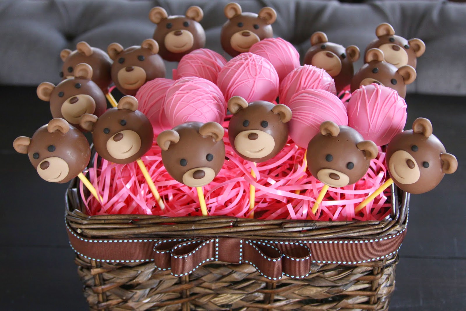 .: Teddy Bear Cake Pops