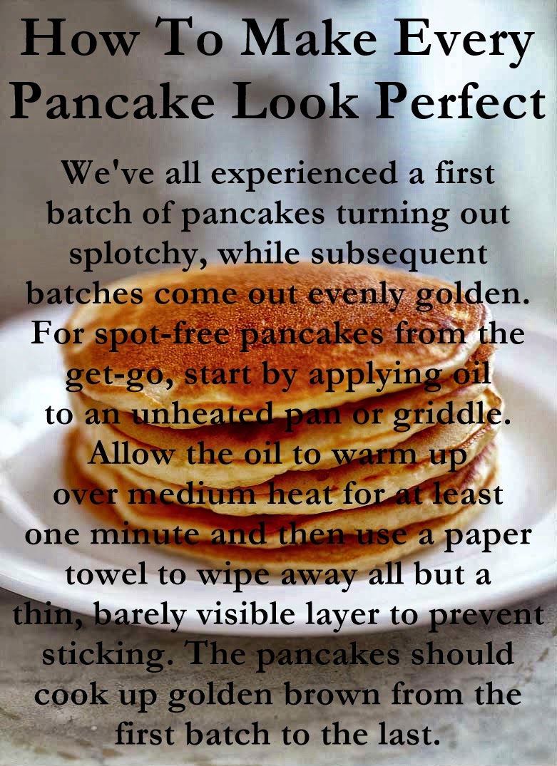 The Domestic Curator: How To Make Every Pancake Look Perfect