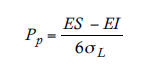 Capacidad de largo plazo e índices Pp y Ppk ~ Gestion de la produccion ...