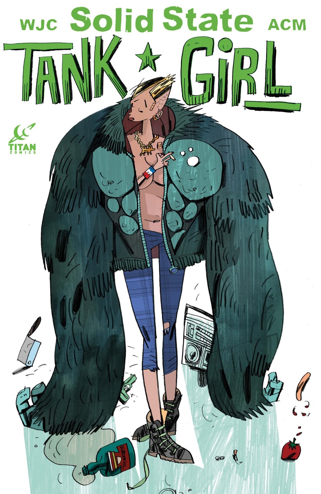 Solid State Tank Girl #1 by Alan Martin and Warwick Johnson Cadwell ...