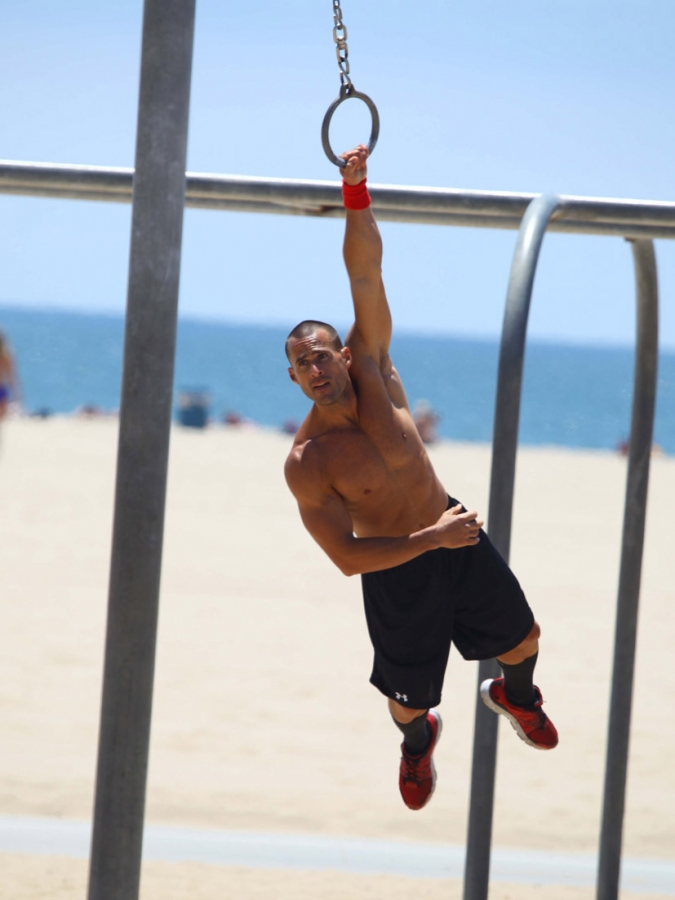 VJBrendan.com: Julien Greaux Working Out in Santa Monica