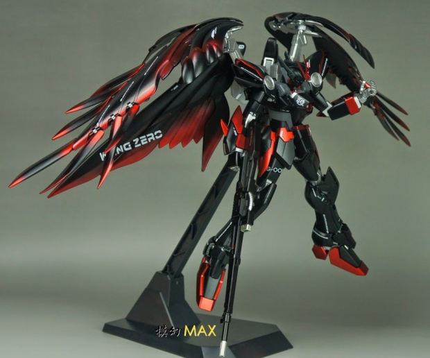 Custom Build: MG 1/100 Wing Gundam Zero Custom EW ver. "Dark"