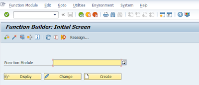 ABAP : Function Modules
